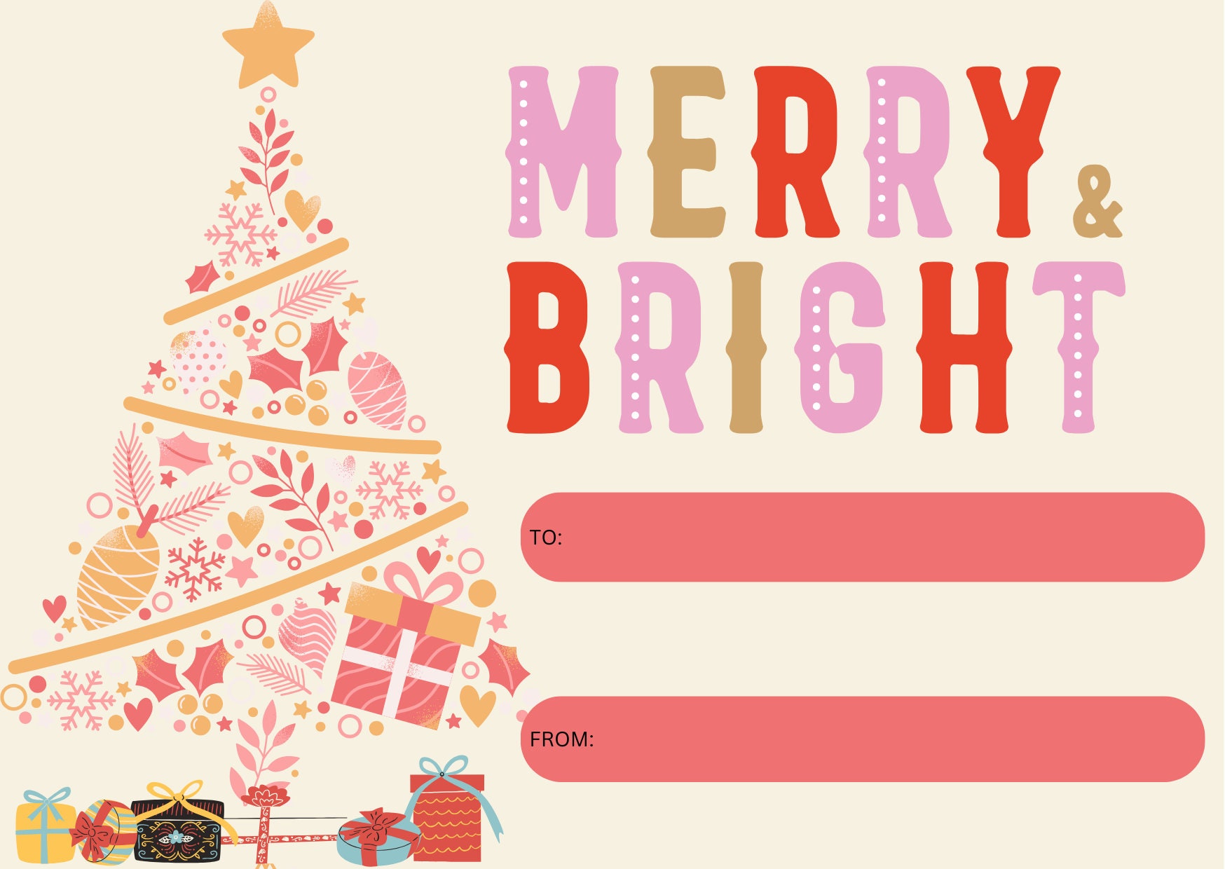 5 Printable Christmas Cards for Gifts Cards for Christmas Printable ...