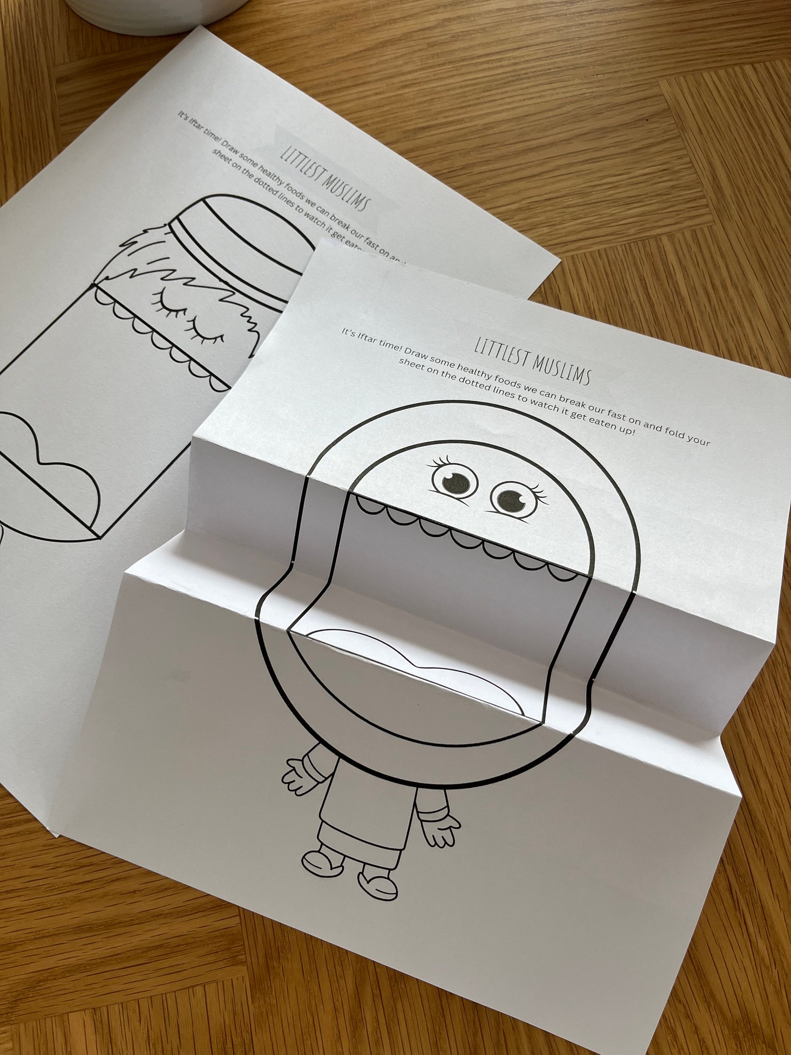 Ramadan Themed Printable Activity - GIRL Healthy Iftar, Ramadan ...