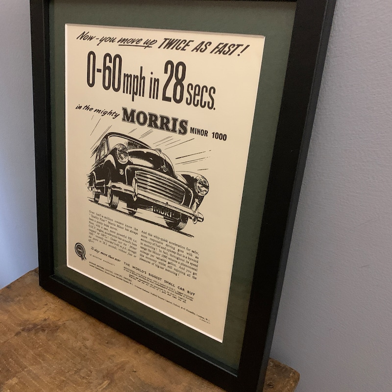Vintage Print Ads Framed - Etsy UK