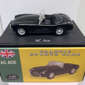 AC ACE 1:43 Scale Model by Atlas Editions, Birthday or Christmas Gift ...