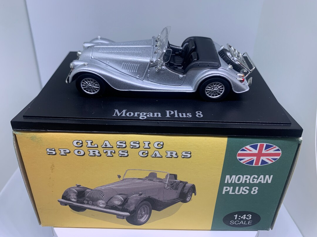 MORGAN PLUS 8 1:43 Scale Model by Atlas Editions, Unique Birthday Gift ...