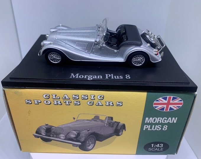MORGAN PLUS 8 1:43 Scale Model by Atlas Editions, Unique Christmas or ...