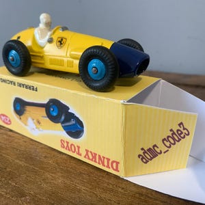 Vintage Dinky FERRARI 234 'code 3' 1950's Made in England, Rare ...