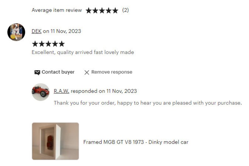 Lotus Seven Set of 3 X Framed 1:34 Scale Models, Birthday Gift for ...