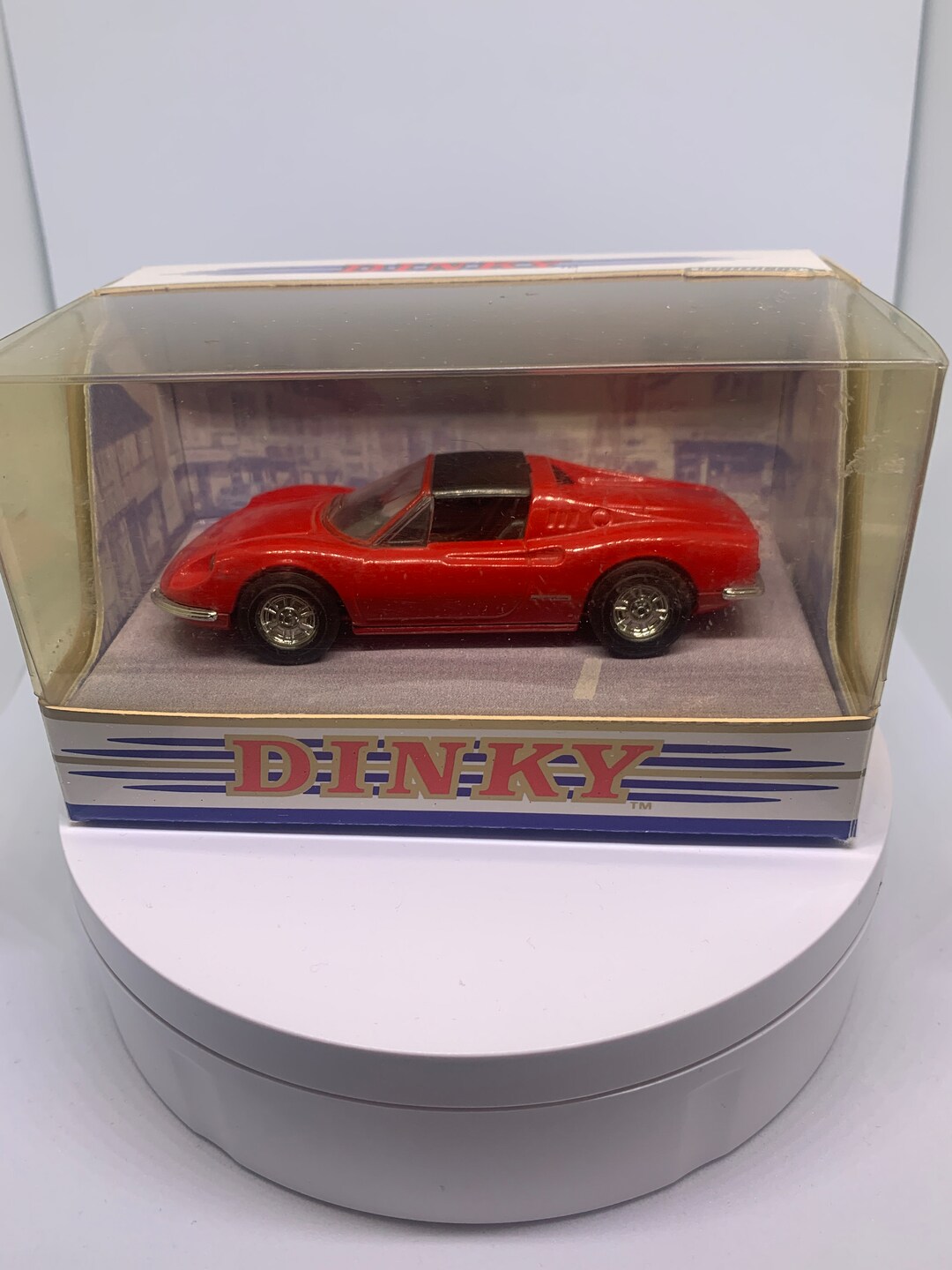 FERRARI DINO 246 GTS 1973, Vintage Dinky 1:43 Scale Model Car, Fathers ...
