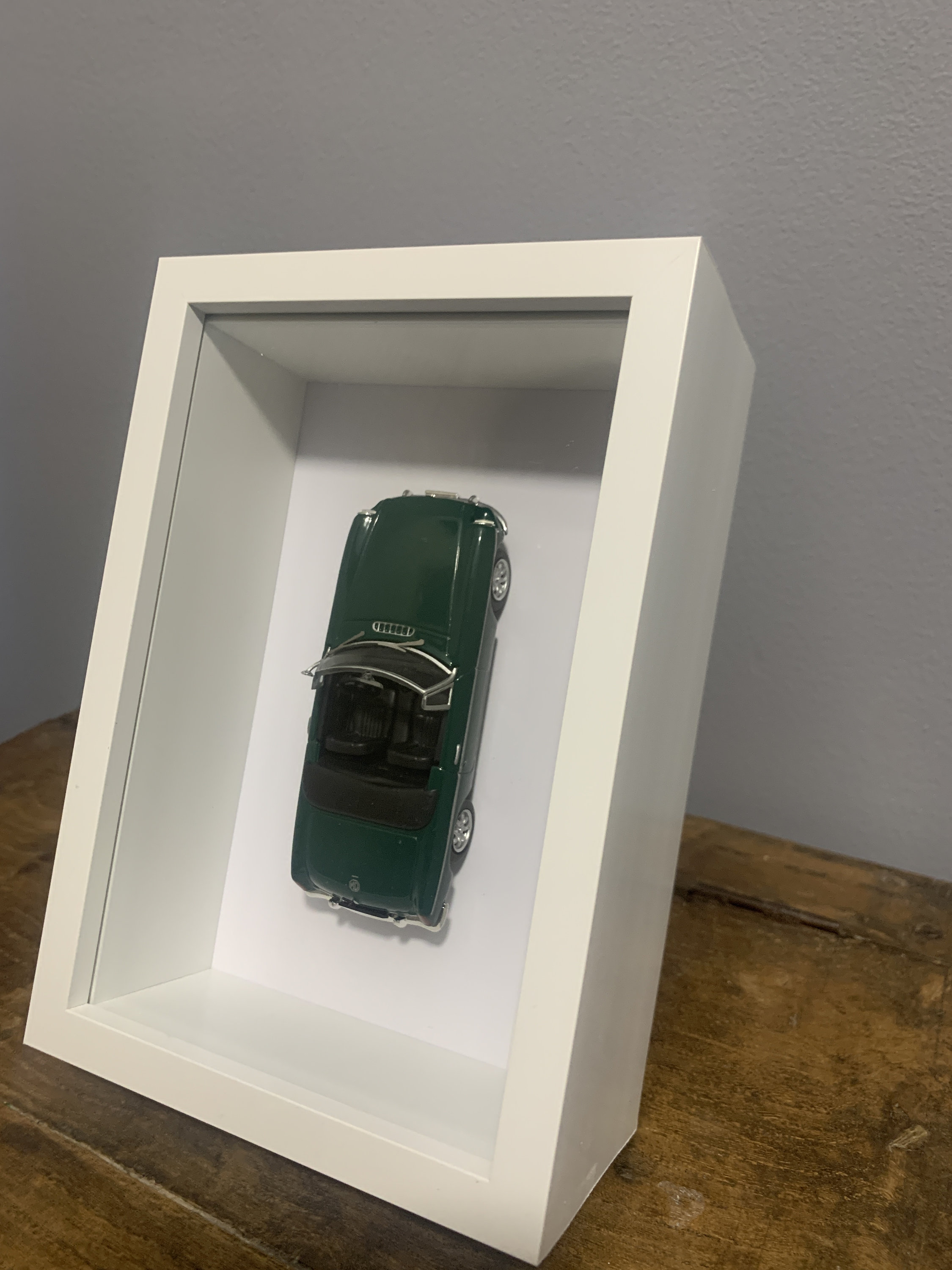 MGB Roadster 1965 - Framed Model Car, Christmas or Birthday Gift for MG ...