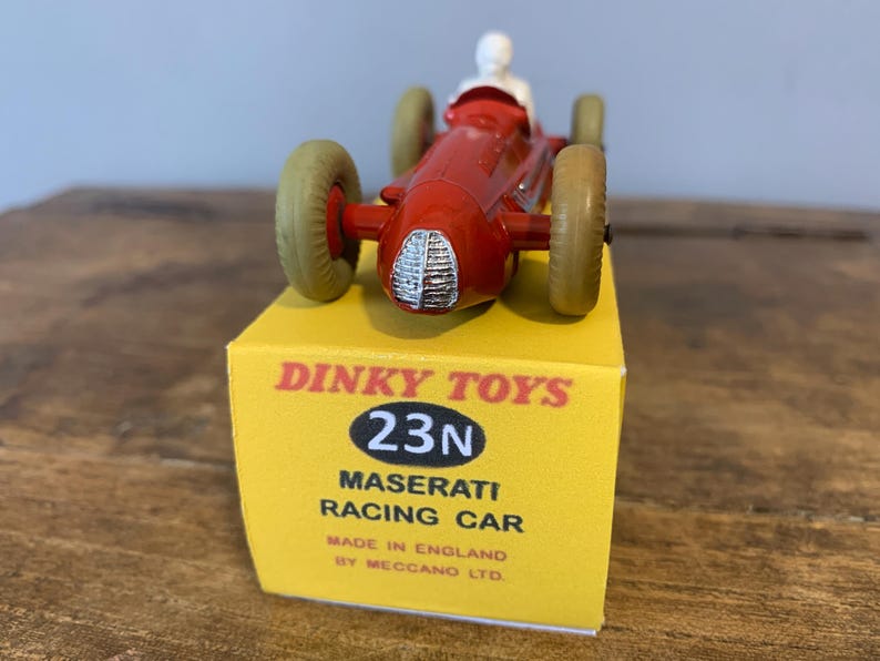 Vintage Dinky MASERATI # 23N, 1950's Made in England, Rare Collectors ...