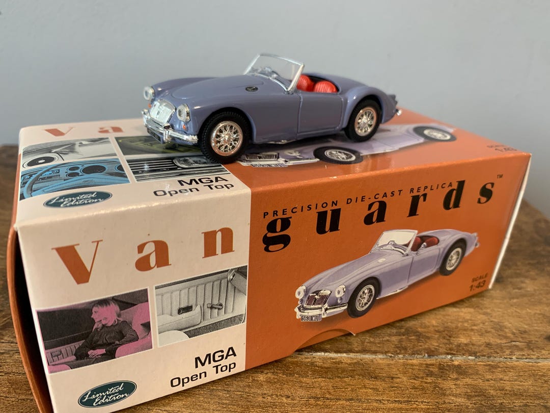 MGA Roadster 1955 1:43 Scale Model Limited Edition by Vanguards - Price ...
