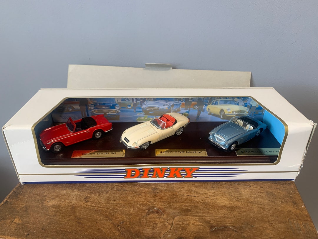 Dinky DY-903 Set of 3 X Dinky Model Cars in Display Box, Birthday Gift ...
