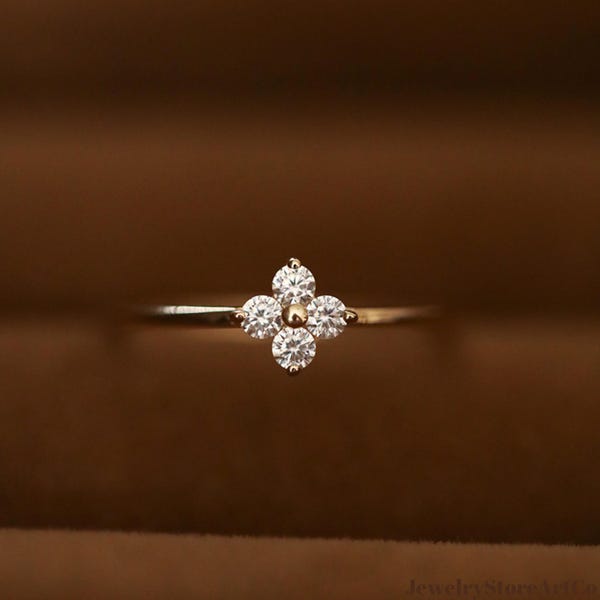 Clover Ring - Etsy