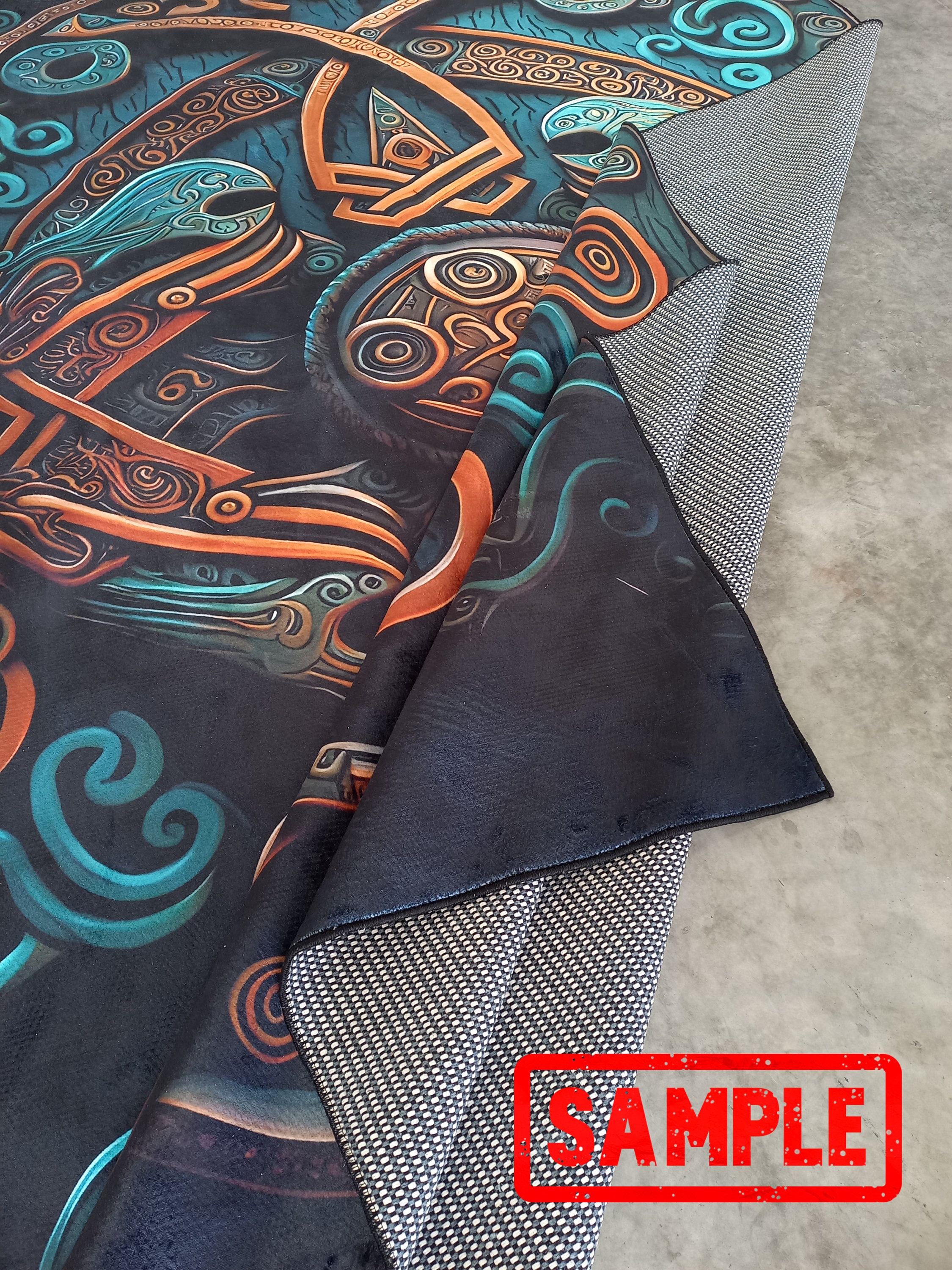 Dragon Fantasy Rug, Mythical Creature Rug, Epic Dragon Rug, Mystical ...