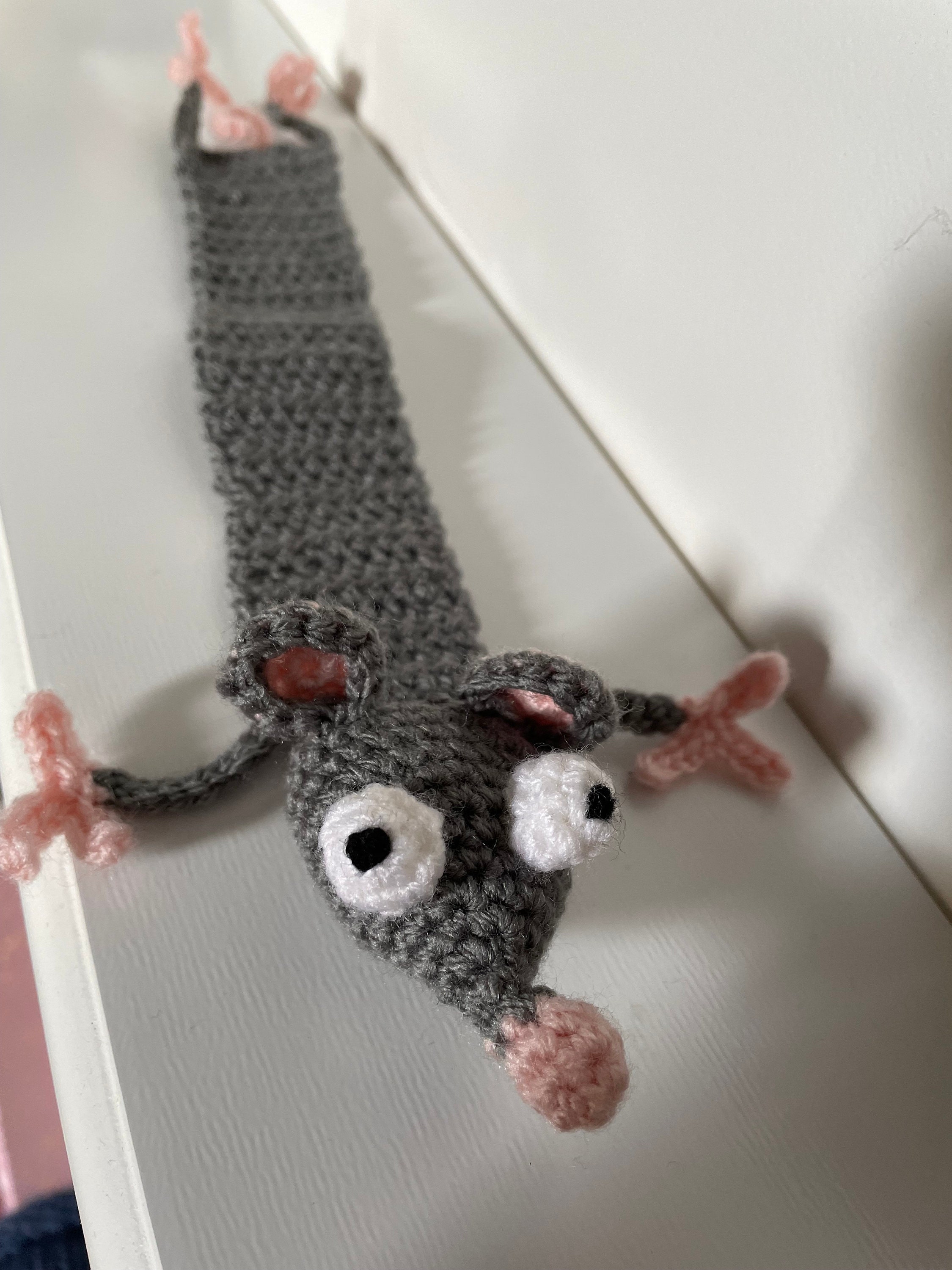 Squashed Rat Bookmark - Etsy