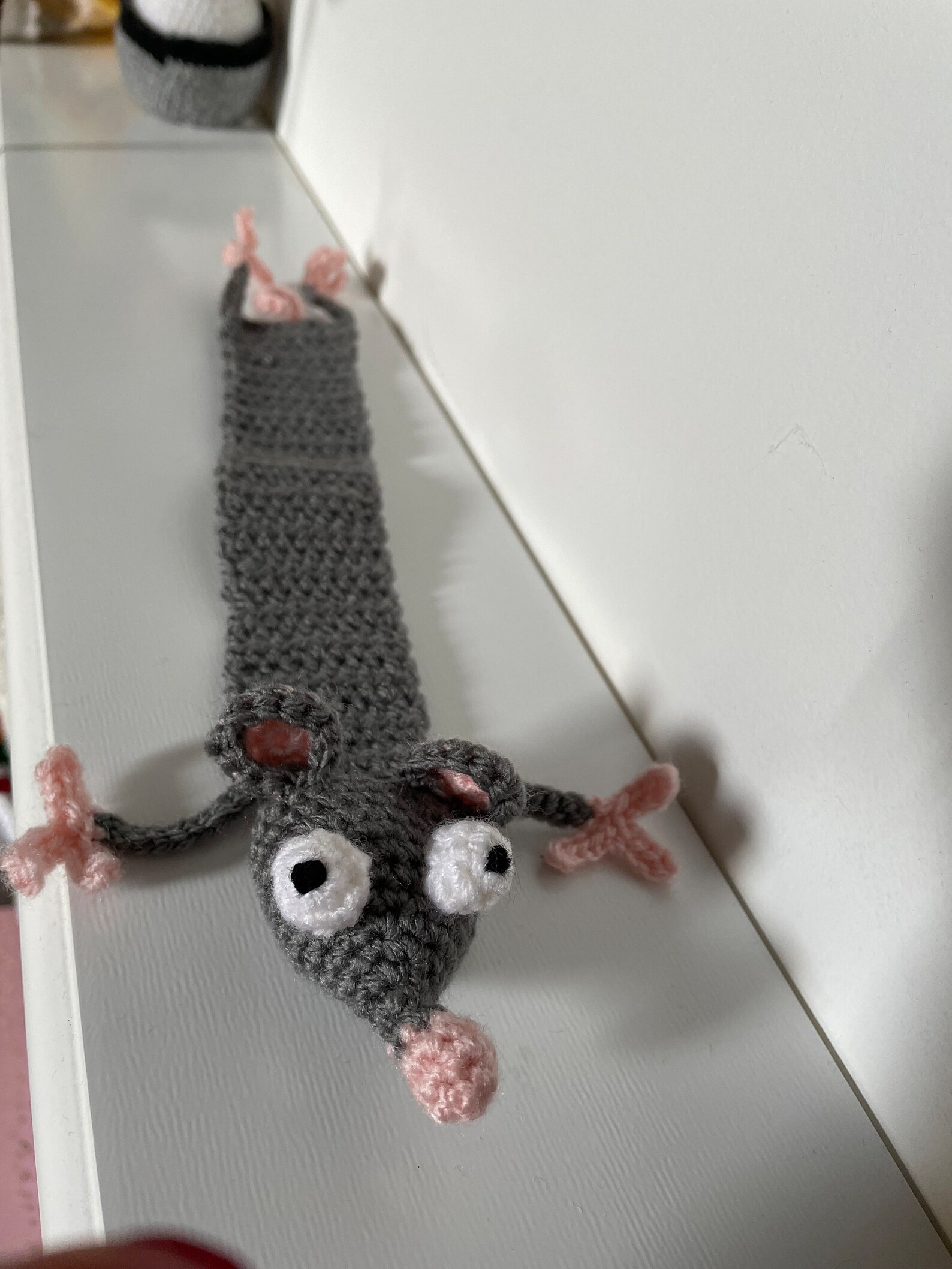 Squashed Rat Bookmark - Etsy