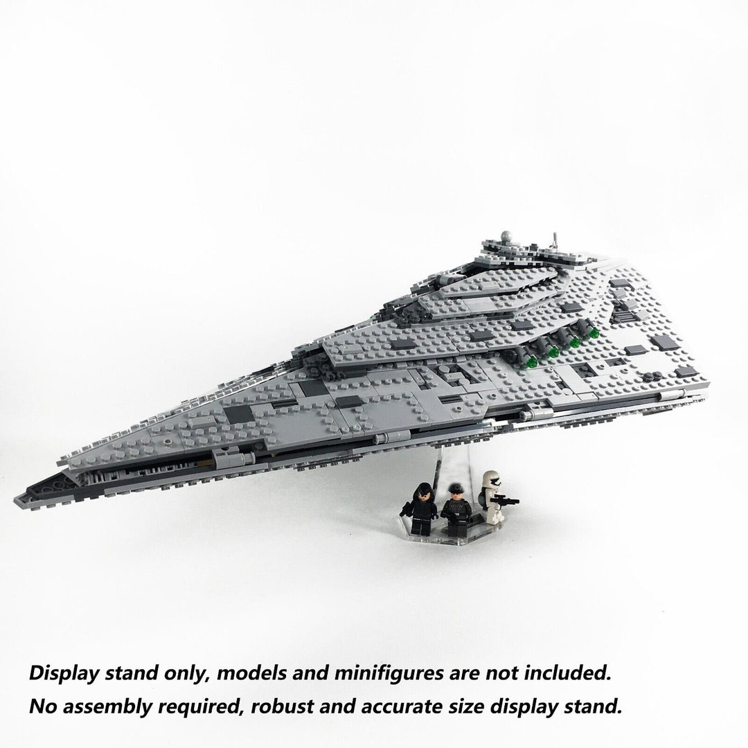 Display Stand for LEGO 75190 First Order Star Destroyer, Acrylic 3D ...