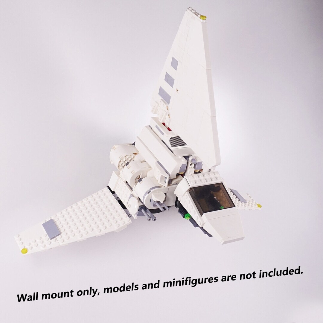 Wall Mount for LEGO 75302 Imperial Shuttle Tydirium, Wall Mount Only - Etsy