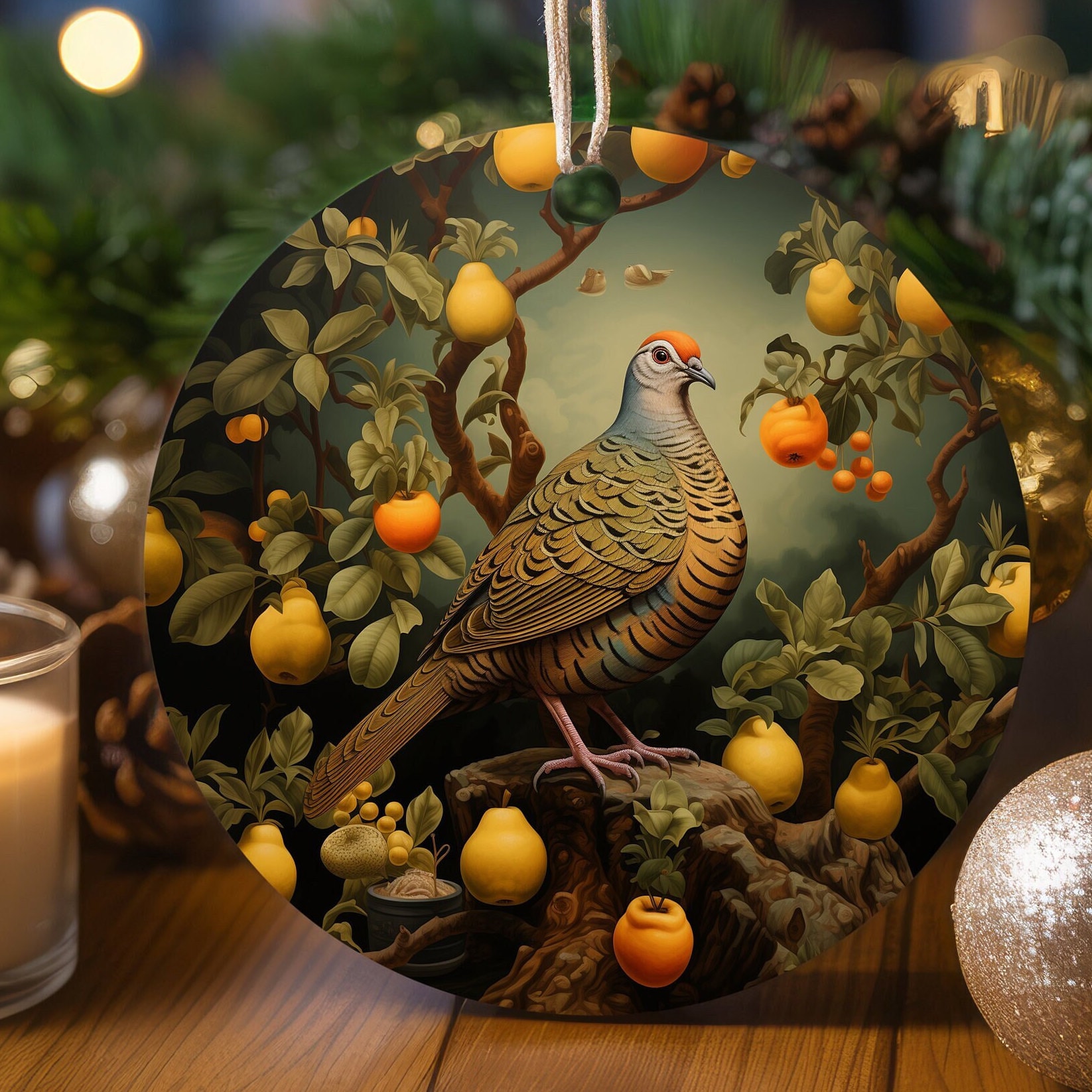 Partridge in a Pear Tree Ornament, 12 Days of Christmas, First Day of ...