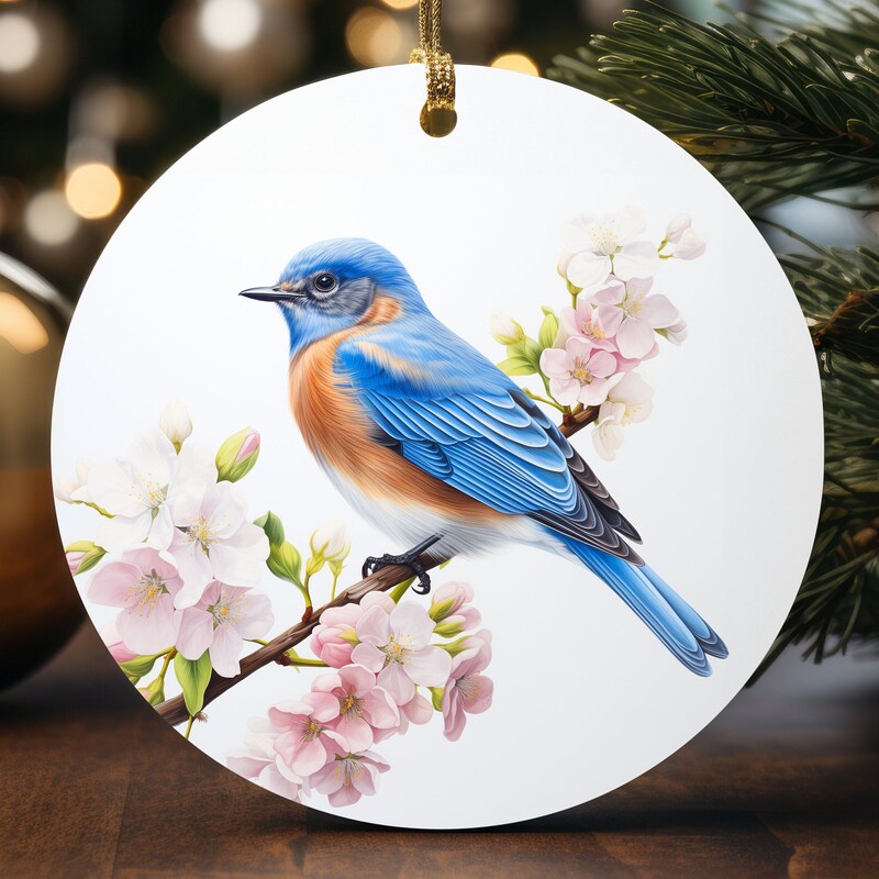 Bluebird Ornaments - Etsy