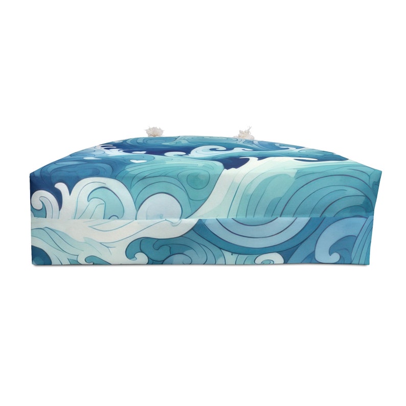 Ocean Waves 2 Oversized Beach Bag, Family Cruise Vacation Boat Pool ...