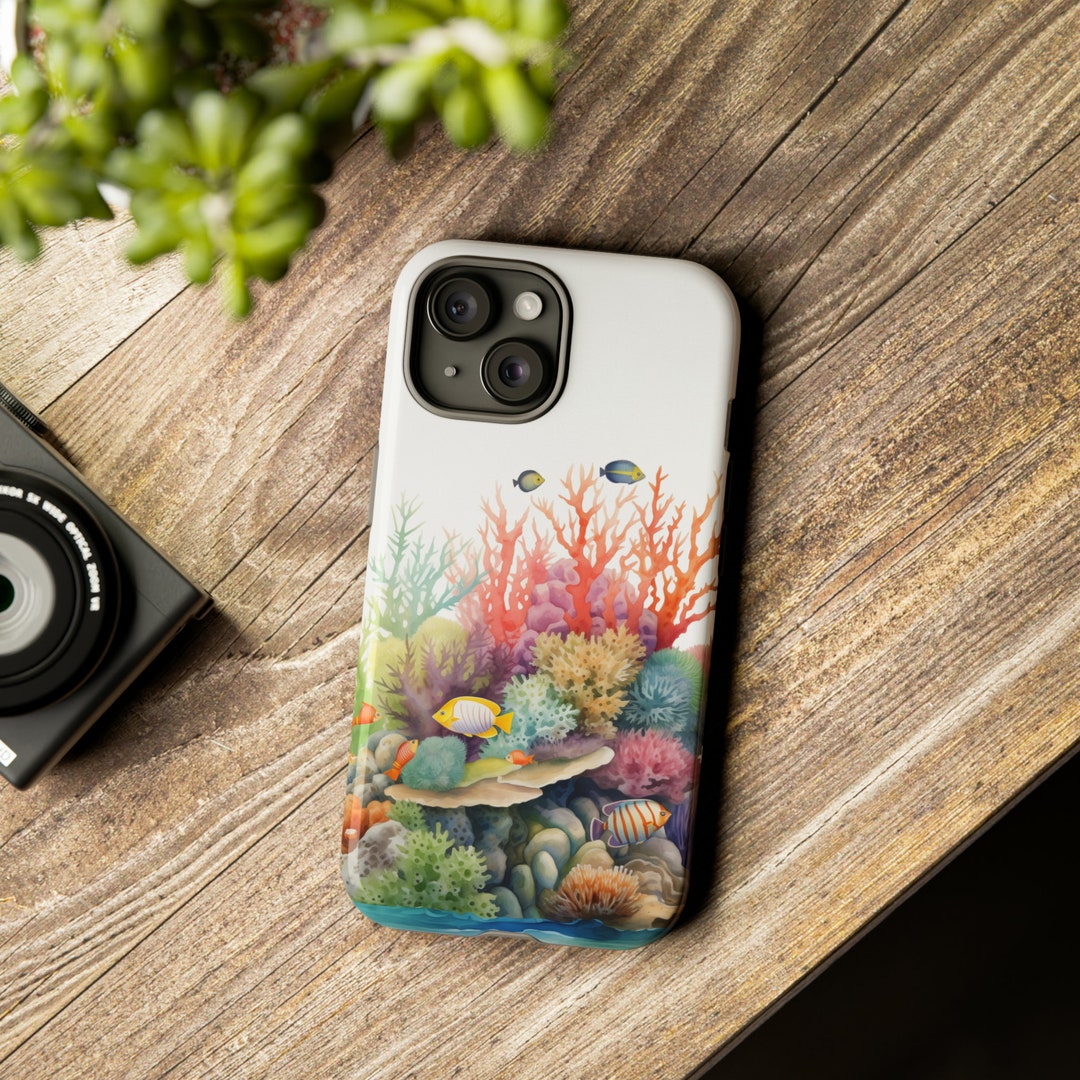 Reef Fish, Coral Reef, Phone Case, Apple iPhone 15, Christmas 2023 ...