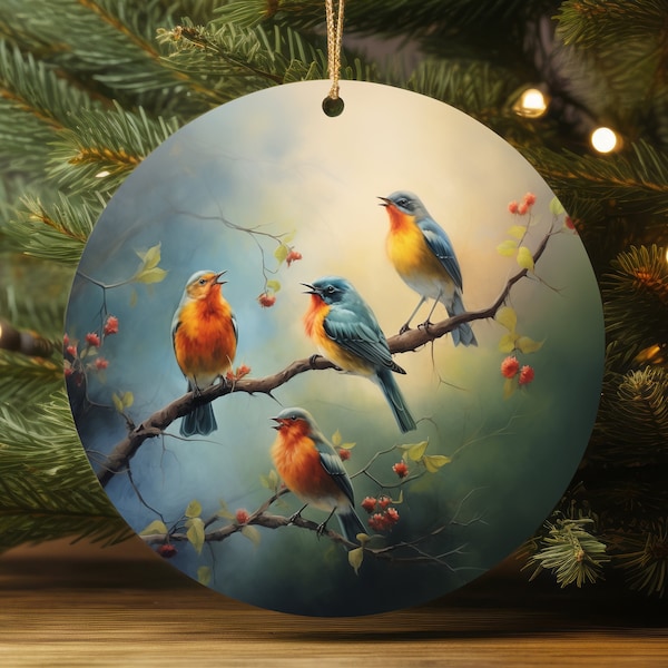 4 Calling Birds - Etsy