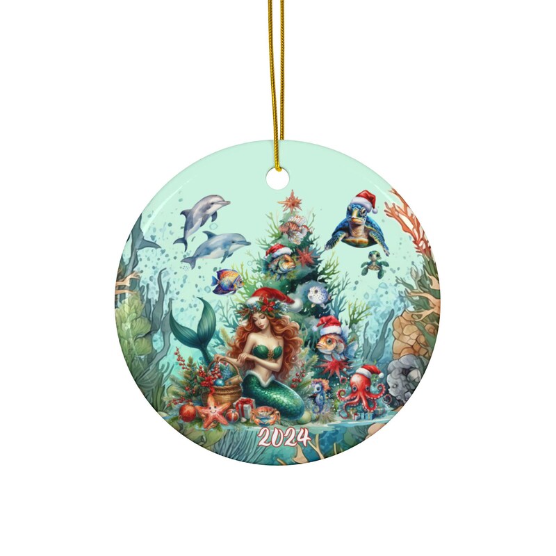 Mermaid Christmas - Etsy