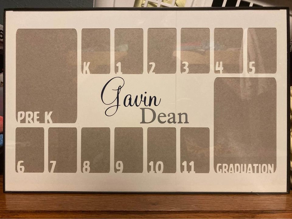 Custom School Years Photo Frame - Etsy