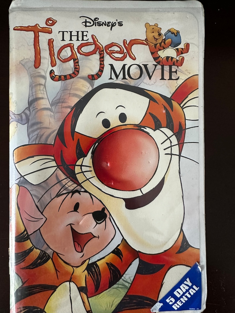 Vintage “the Tigger Movie” (2000) Disney’s VHS Tape - Etsy