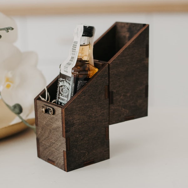 Wooden Whiskey Box - Etsy