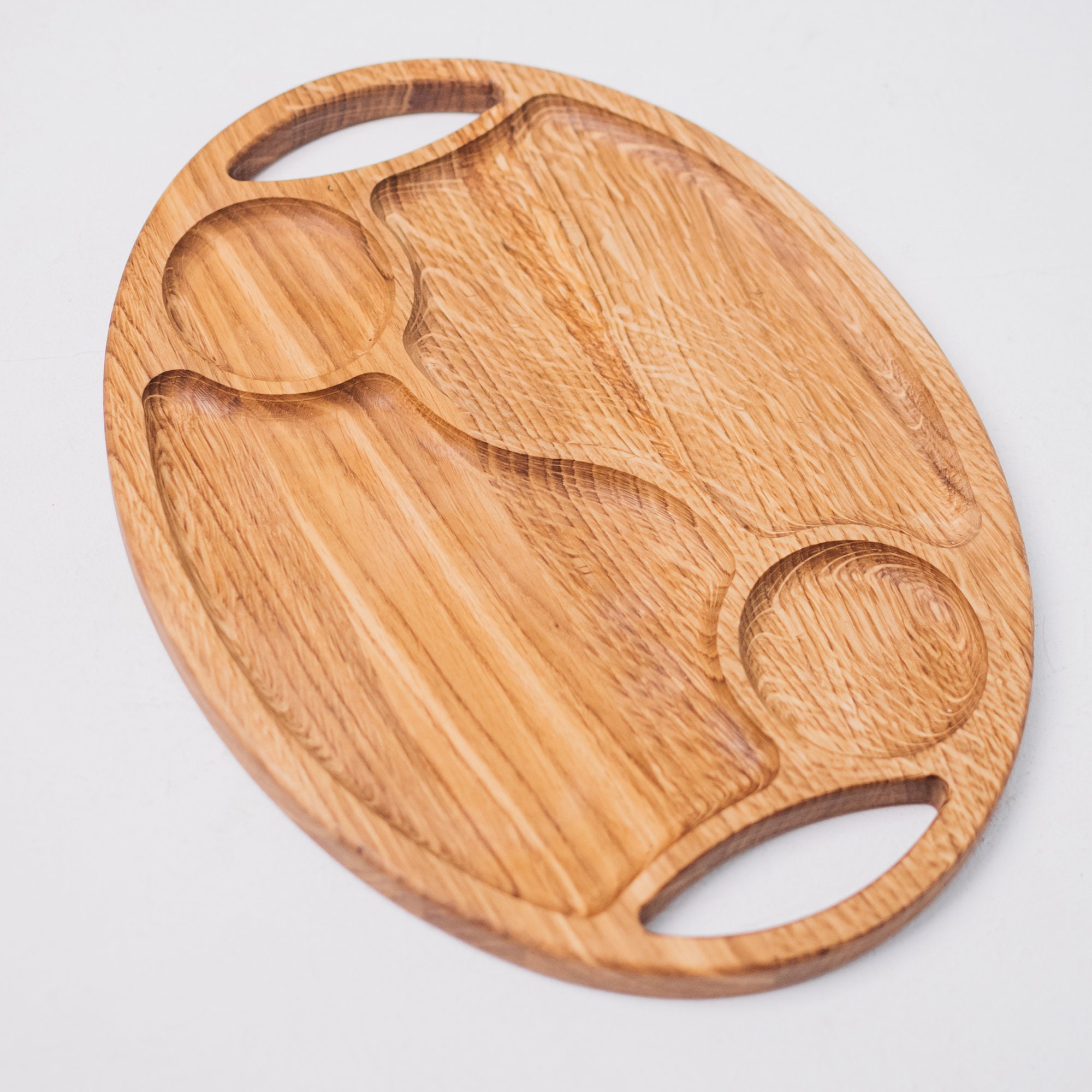 Personalized Serving Tray, Custom Engraved Coffee Table, Wooden Dish ...