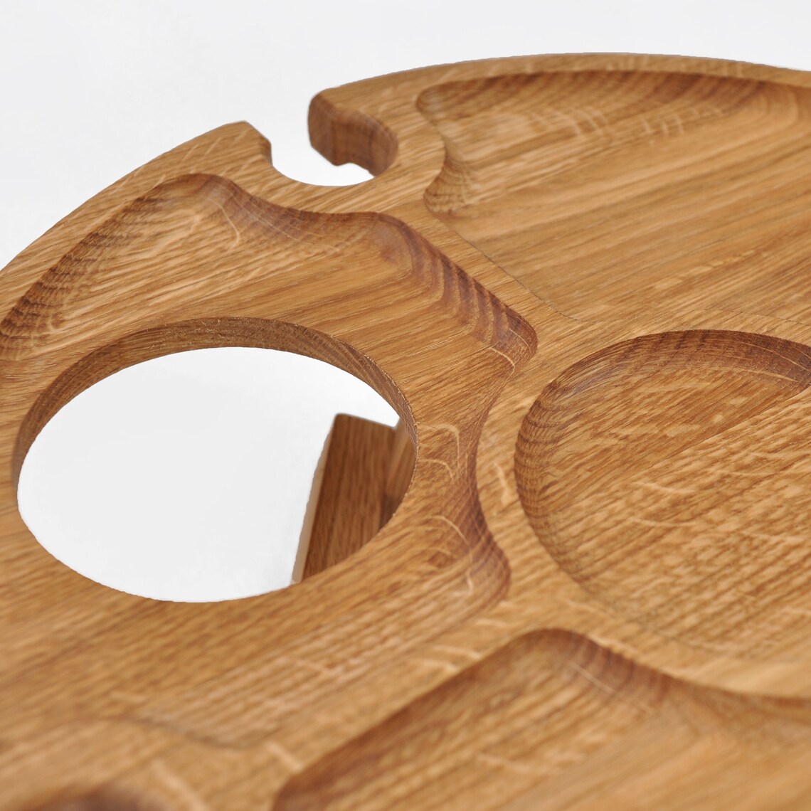 Folding Wine Table, Wooden Portable Table, Folding Bed Tray, Picnic ...