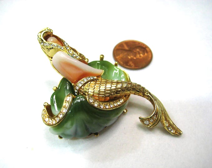 HATTIE CARNEGIE (unsigned) Famous Mermaid on a Clam Shell, Unsigned ...