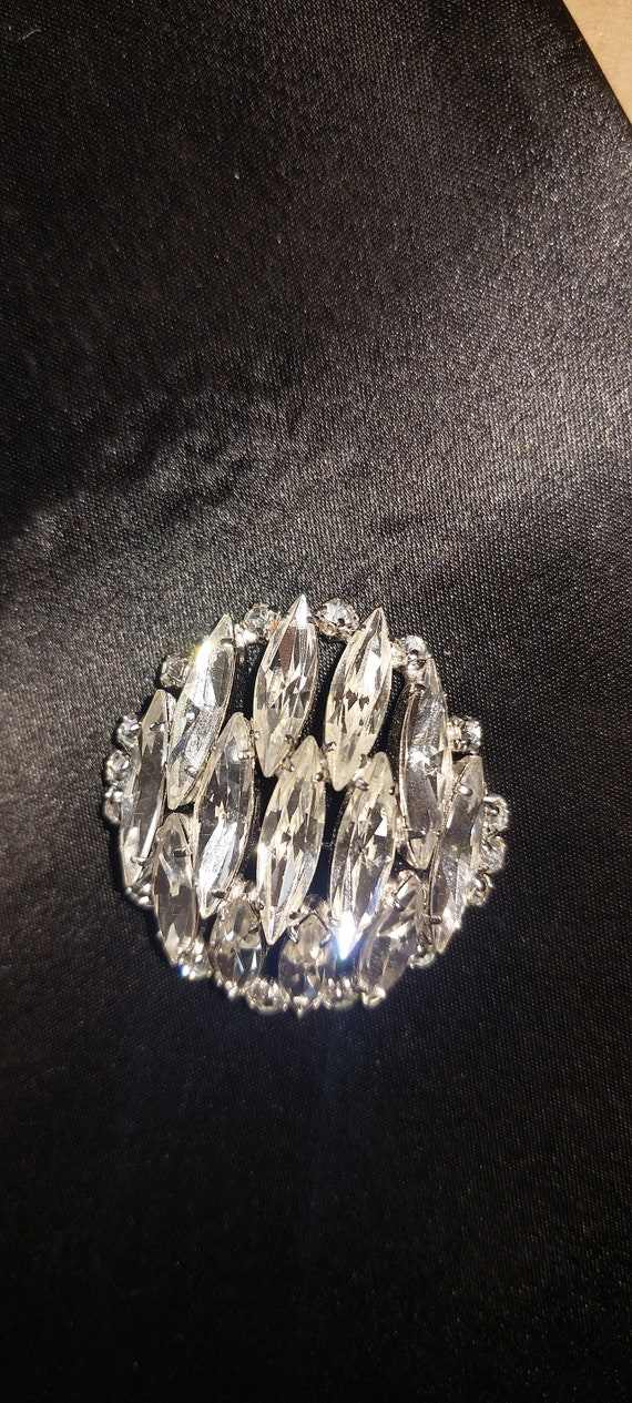 vintage sherman brooch - Gem