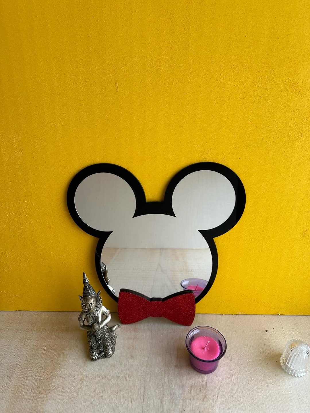 Mickey Mouse Mirror, Girl Room Decor, Disney Mirror, Mickey Mouse Wall ...