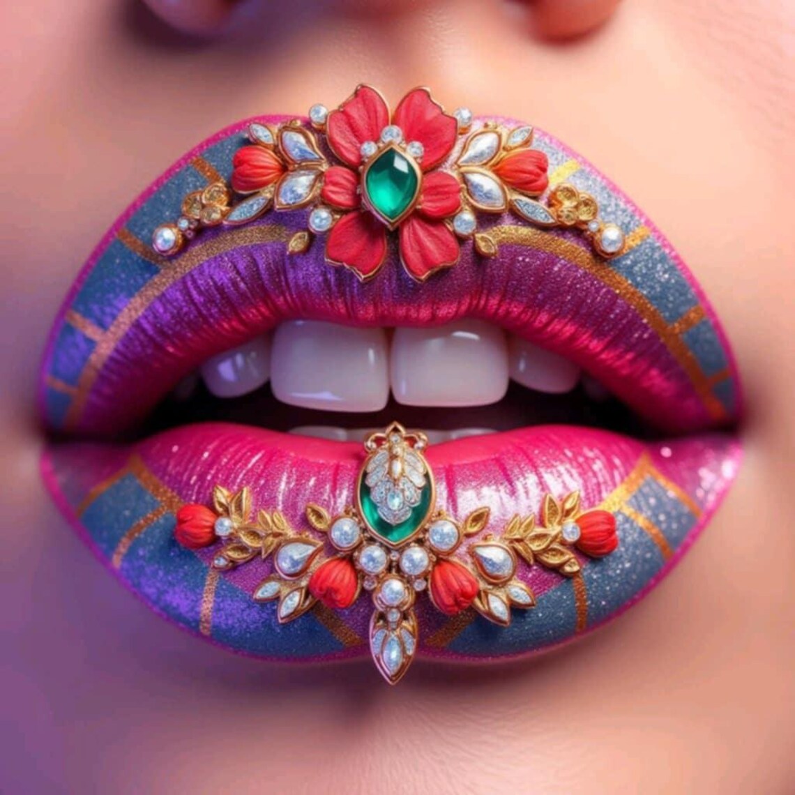 Lips Design PDF for Sublimation on T-shirts, Totes, Mugs, and Wall Art ...