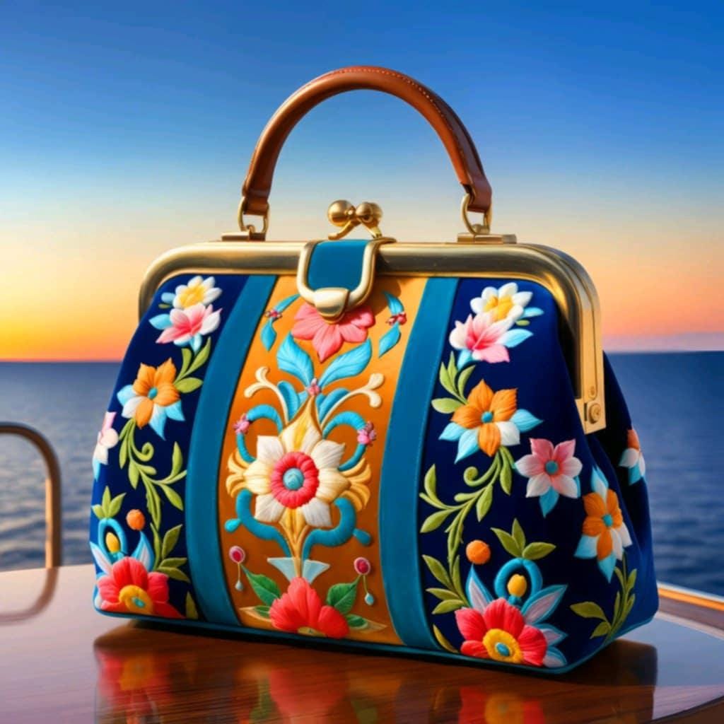 Digital Bag Design for T-shirts, Tote Bags, Mugs and Room Decor, Chic ...