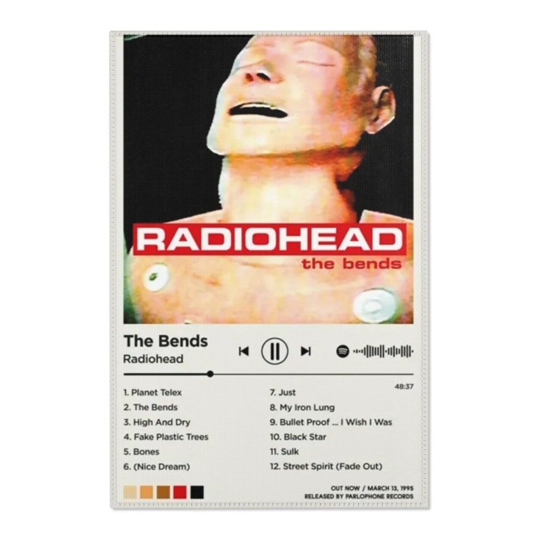 The Bends Radiohead Area Rug - Etsy