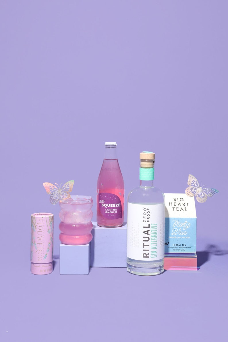 The Blue Butterfly Mocktail Kit - Etsy