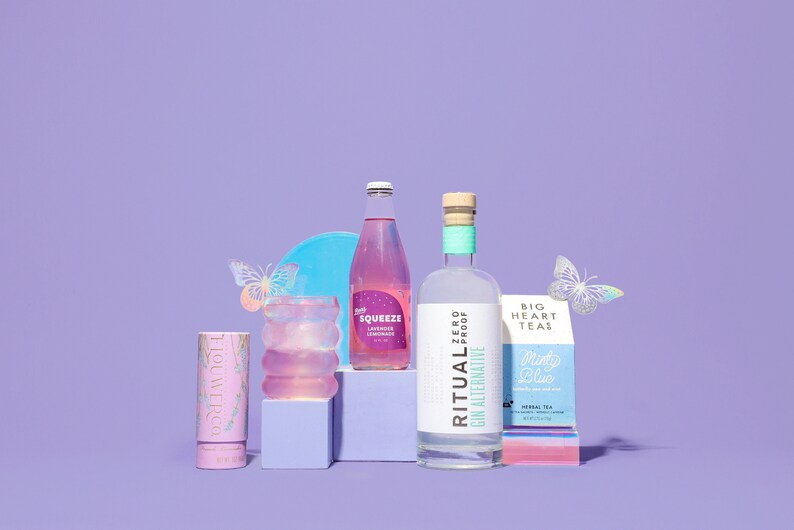 The Blue Butterfly Mocktail Kit - Etsy