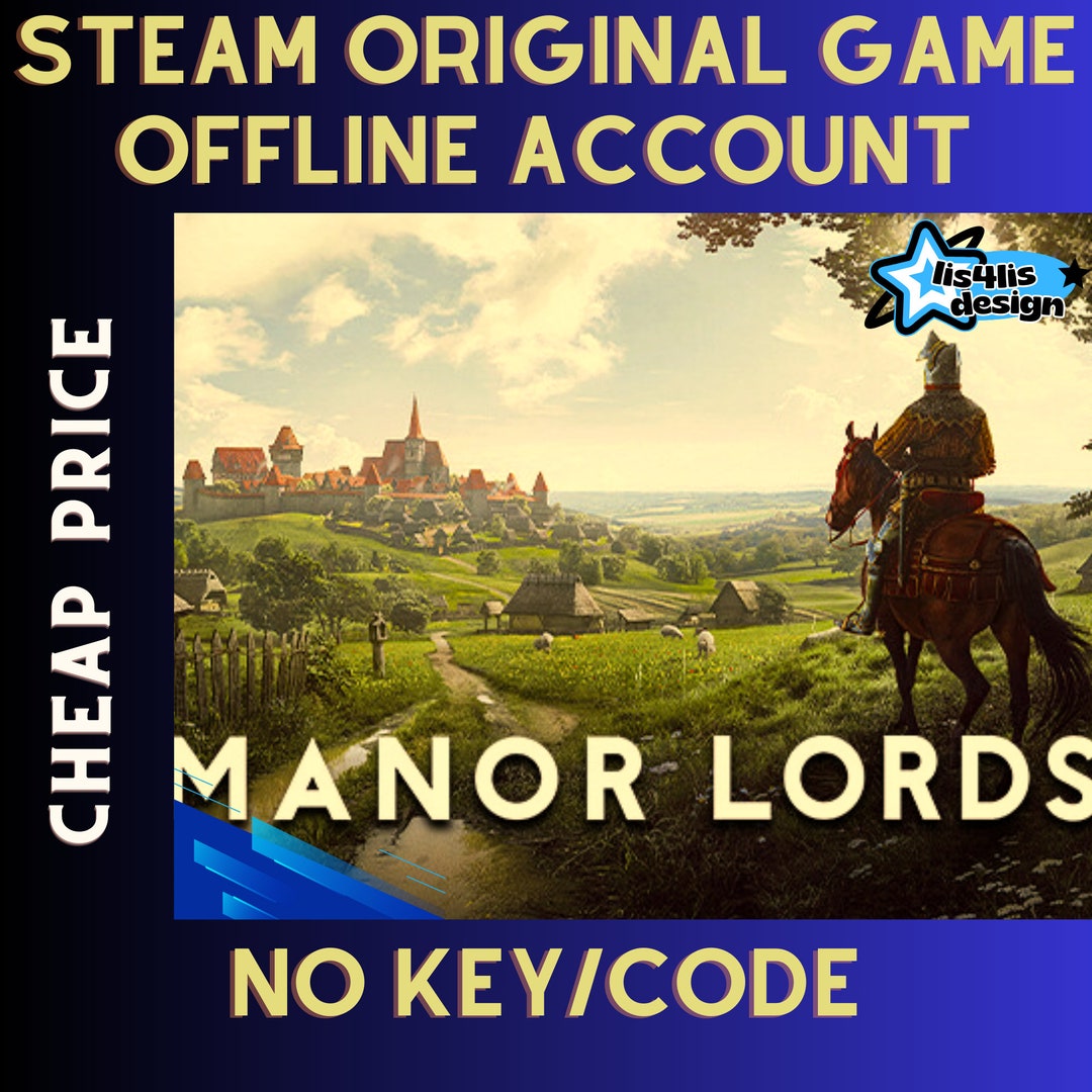 Manor Lords Steam Read Description Global - Etsy