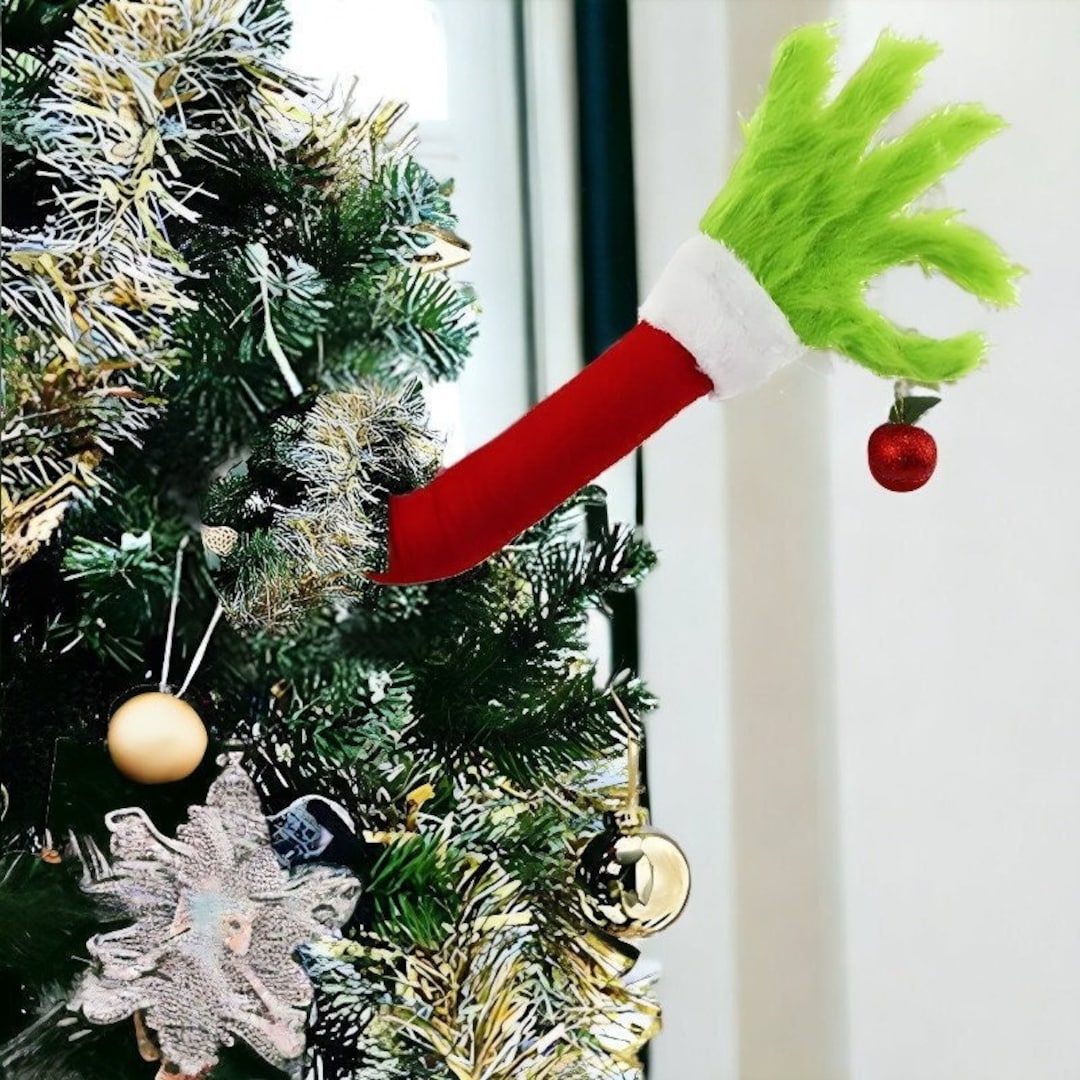 Grinch Arm Ornament Holder Christmas Tree Decoration - Etsy