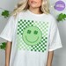 Shamrock Smiley Face PNG - Etsy