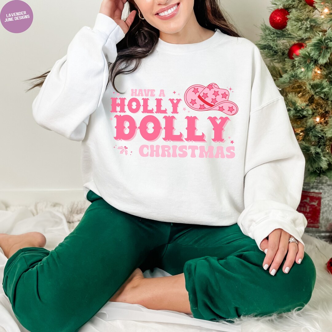 Have a Holly Dolly Christmas PNG, Holly Dolly Christmas PNG, Cute Holly ...