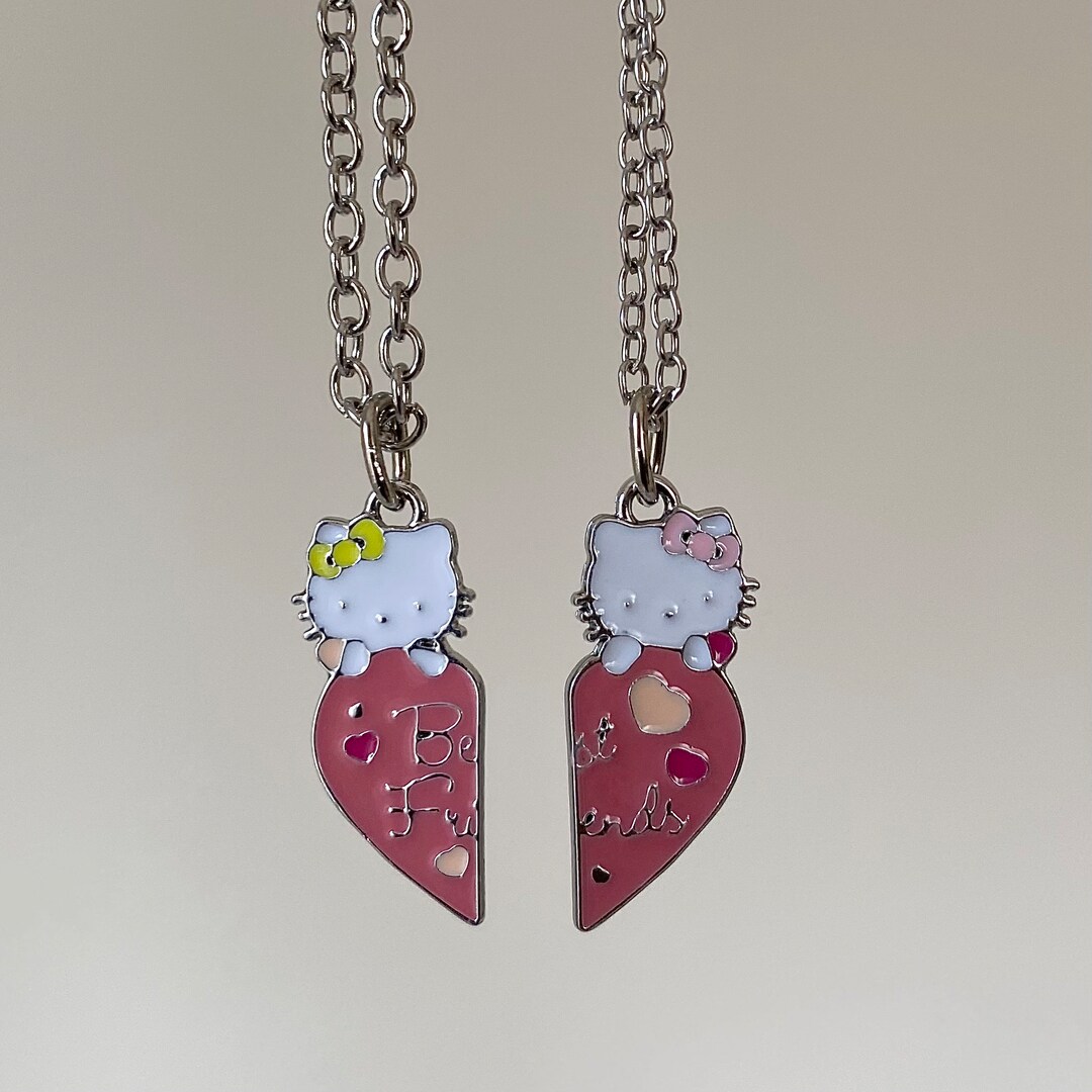 Hello Kitty Best Friends Necklace - Etsy