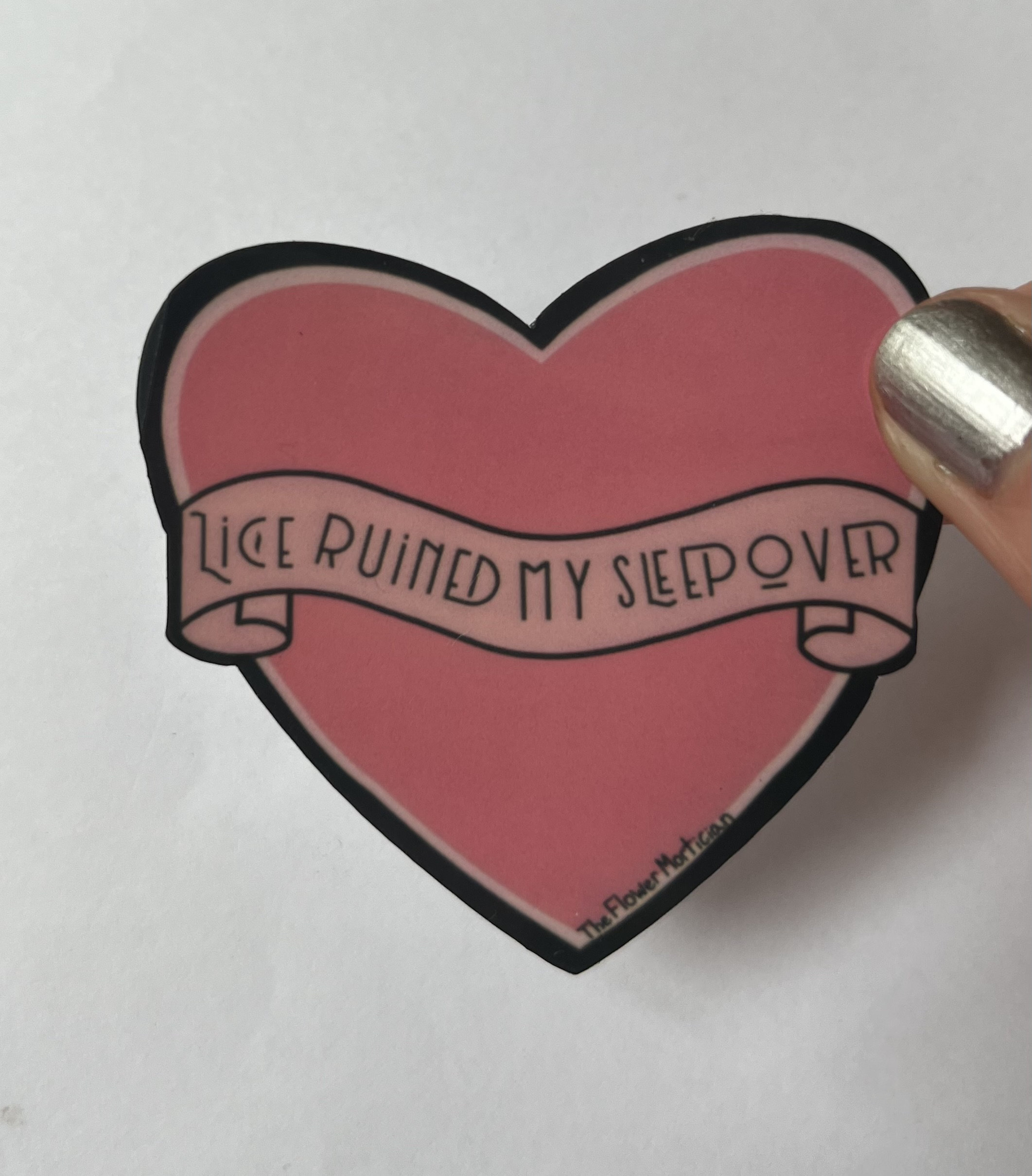 Lice Ruined My Sleepover Sticker - Etsy