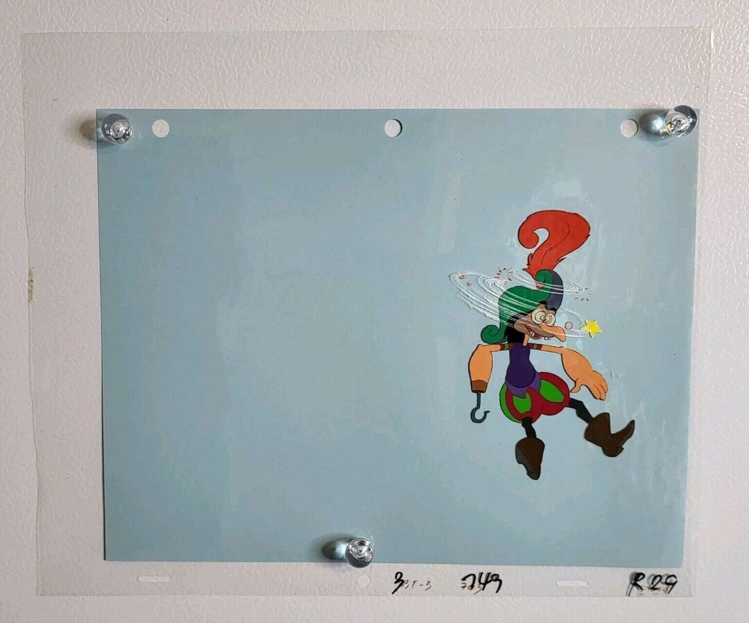 MGM Babes in Toyland Animation Production Cel Rodrigo Pirate BT3 749 ...