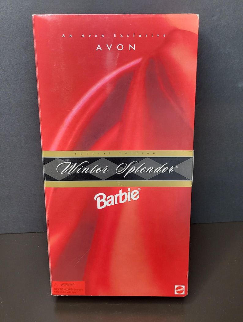 Barbie Winter Splendor Special Edition Avon Exclusive 1998 Mattel NIB ...