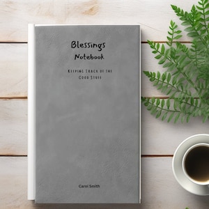 Blessings Notebook, Gratitude Journal, Blessing Journal, Spiritual ...