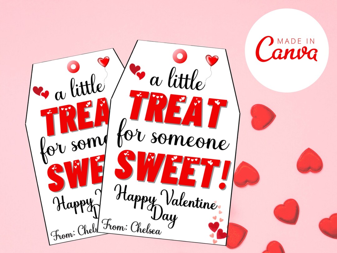 Valentine's Day Tag | Printable Png | Valentine Gift Label | Kids ...