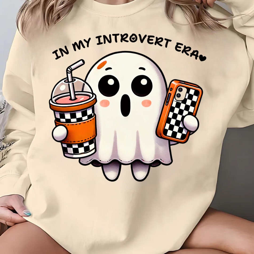 New! in My Introvert Era PNG | Spooky SZN | Season Ghost Bats Fall Edgy ...