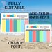 Editable SUMMER Calendar Bundle | 2024 Summer Calendar | Checklist ...